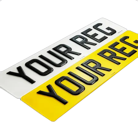 Order Replacement Number Plates – Use Our Online Builder – PlateLuxe