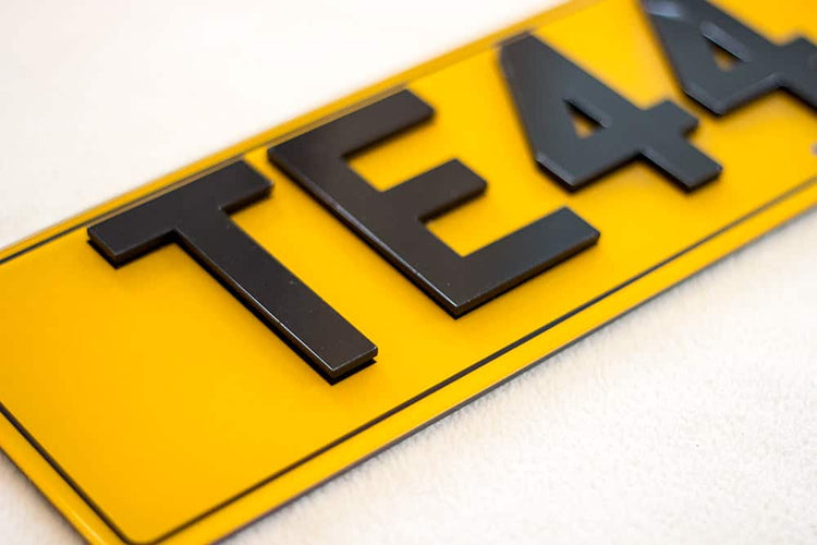 Replacement Number Plates – Road Legal & Custom Made | UK Delivery ...